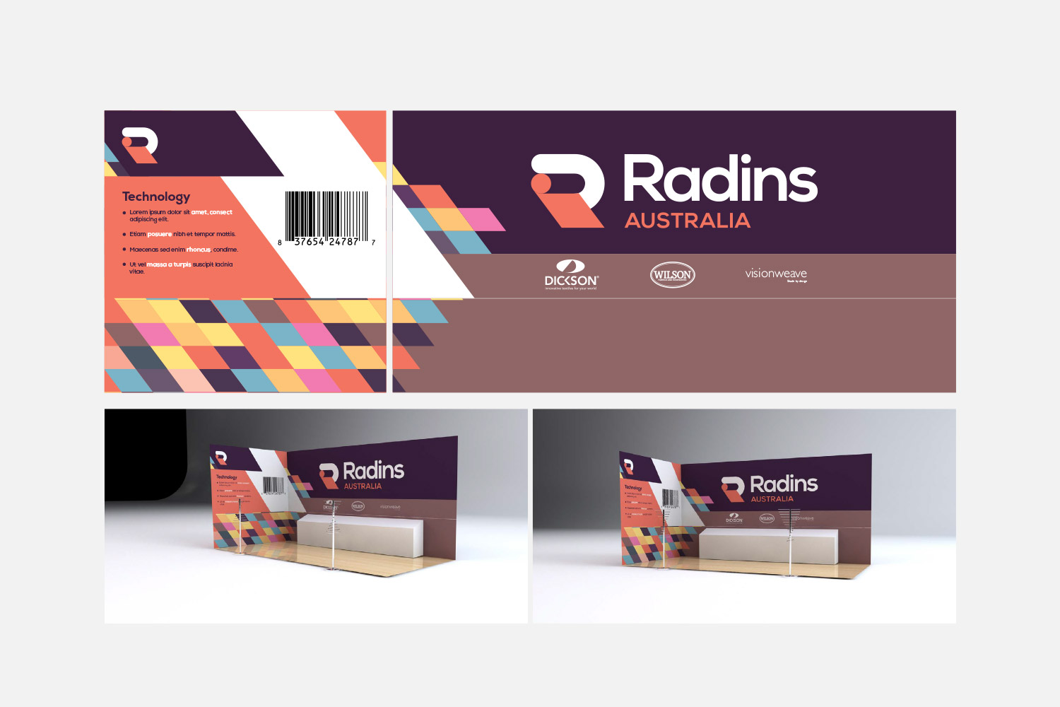 Exhibition Space Design and Signage – Chris Koch – Graphic Designer